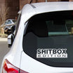 Shitbox Edition car or truck decal, Bumper sticker multiple colors and ...